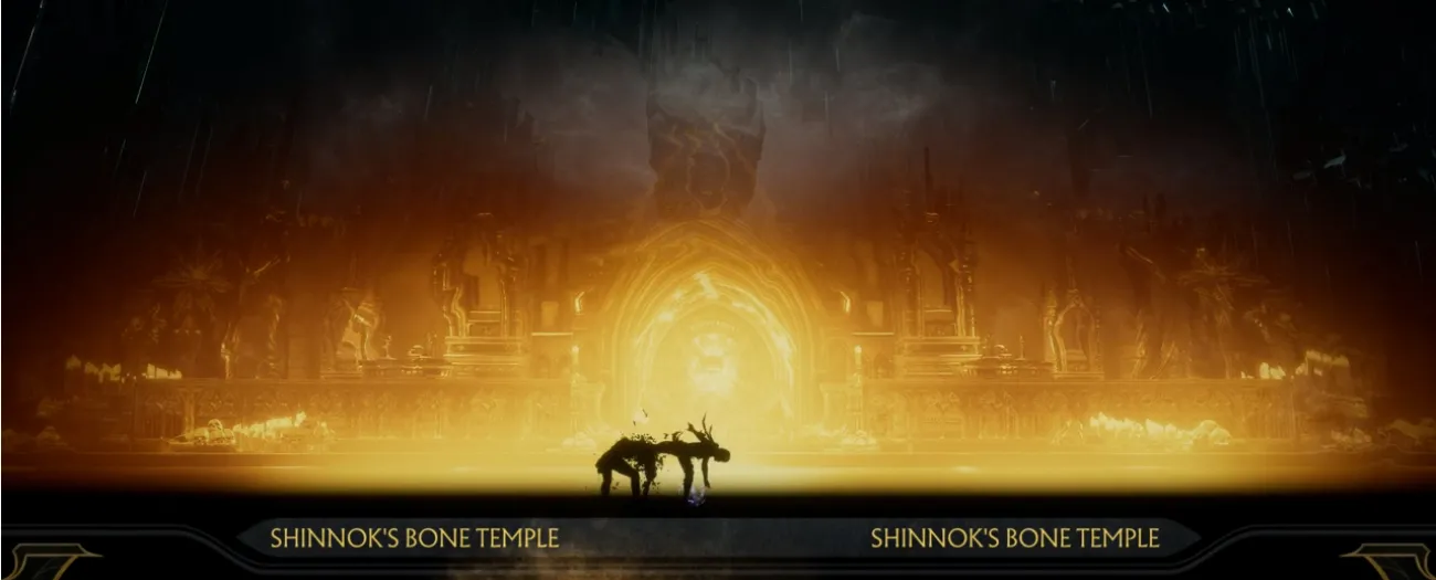 Shinnoks Bone Temple - Mortal Kombat: Reckoning